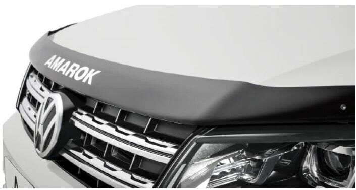 Genuine Volkswagen Amarok Matte Black Bonnet Protector 2011-2022 ...
