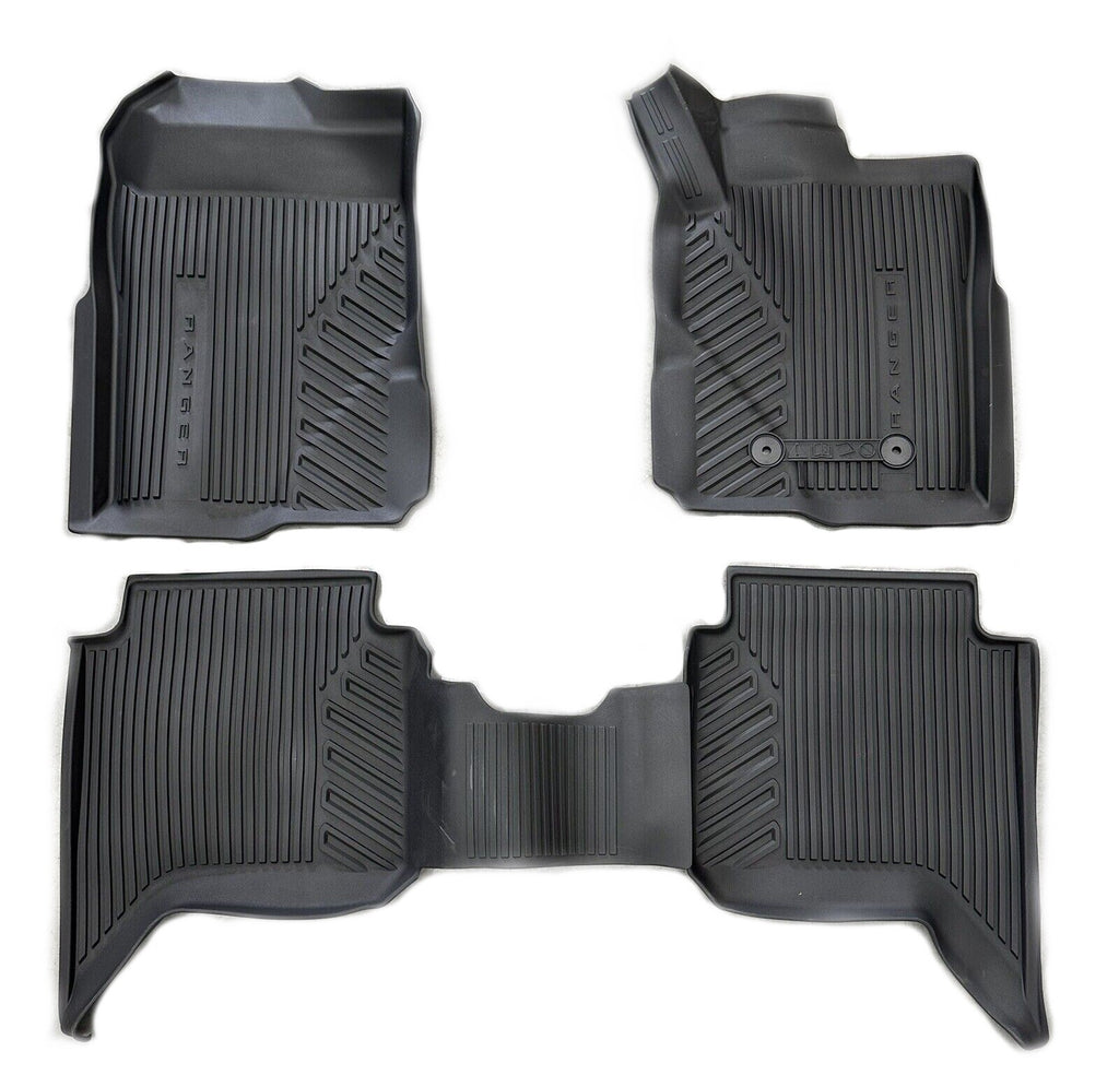 Genuine Ford Ranger Hybrid PHEV Next Gen All Weather Floor Mat Set Fro