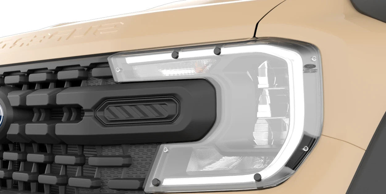 Genuine Ford Ranger Next Gen Super Duty Headlight Protectors Pair 2025