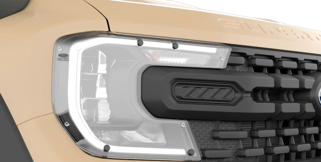 Genuine Ford Ranger Next Gen Super Duty Headlight Protectors Pair 2025