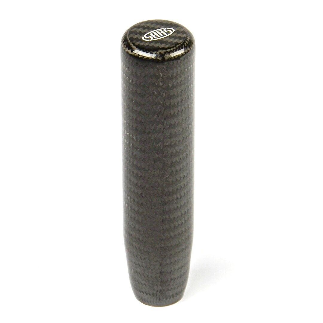 Genuine SAAS Carbon Fibre Gear Knob Weighted 140mm